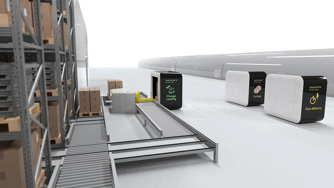 MOJA Design · Hyperloop Cargo