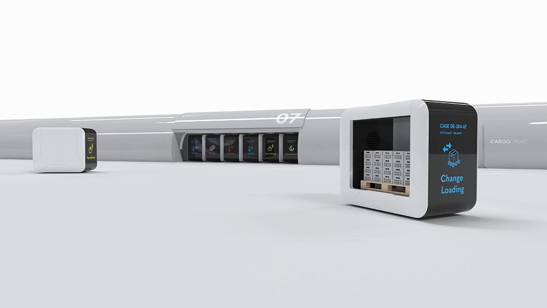 MOJA Design · Hyperloop Cargo