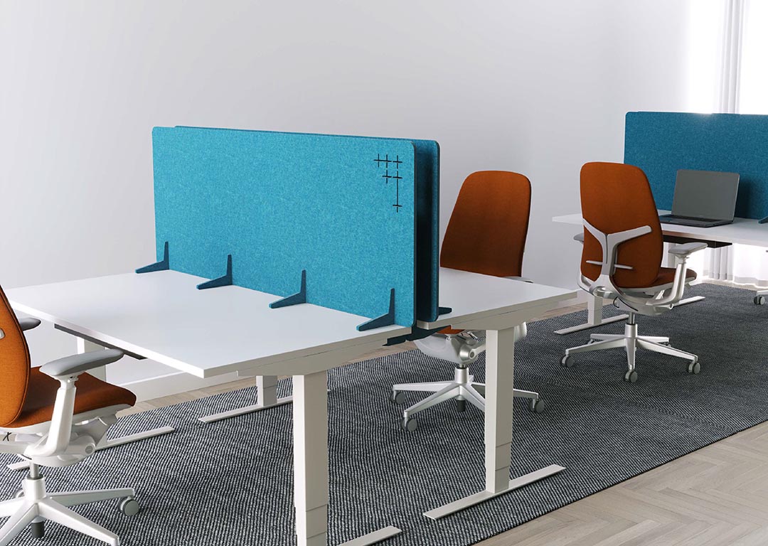 MOJA Design · Akustik Schreibtisch-Trenner