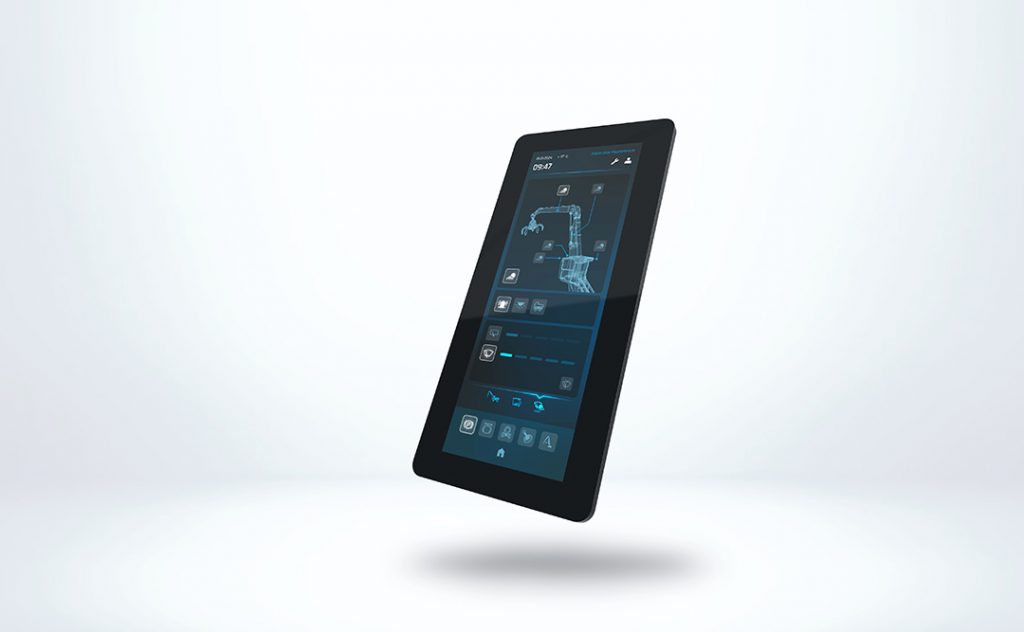 MOJA Design · Maschinen Interface