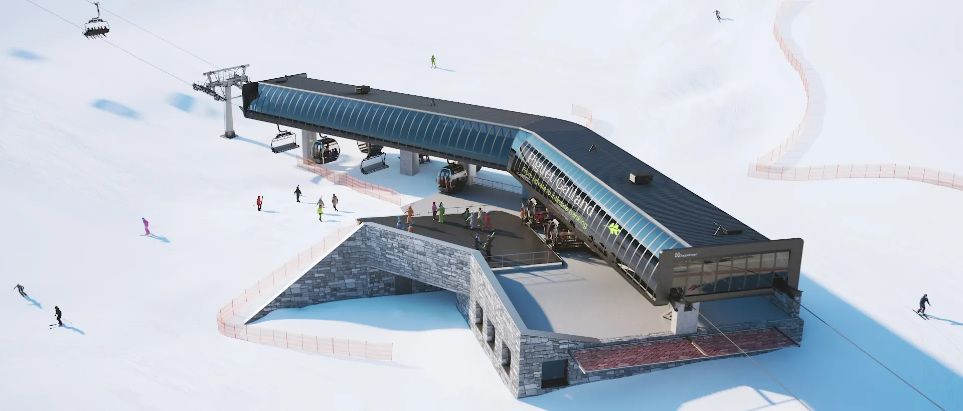 MOJA Design · Télémix Savoleyres Animation